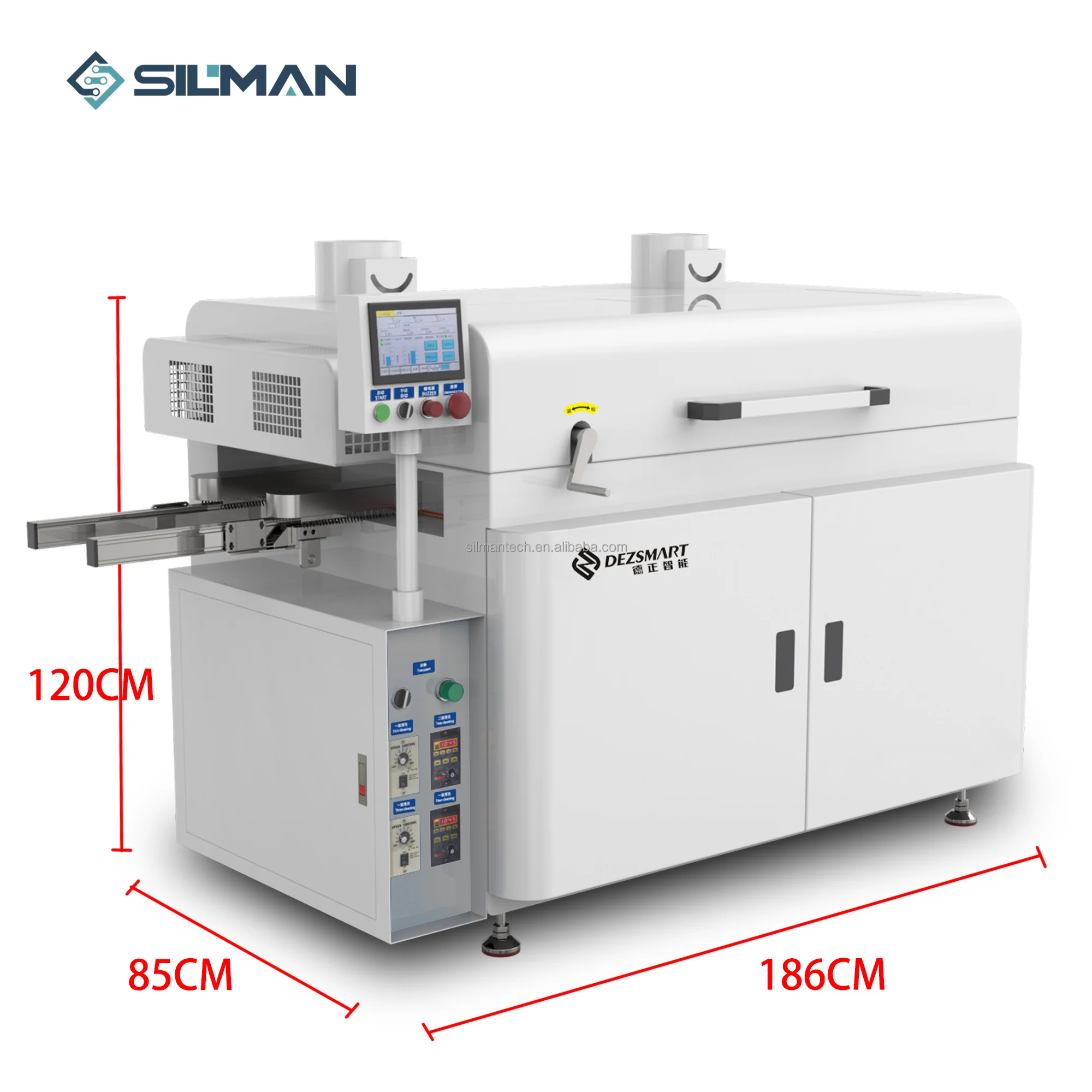 Silman DEZ-C758 PCB Circuit Board Cleaning Machine for SMT