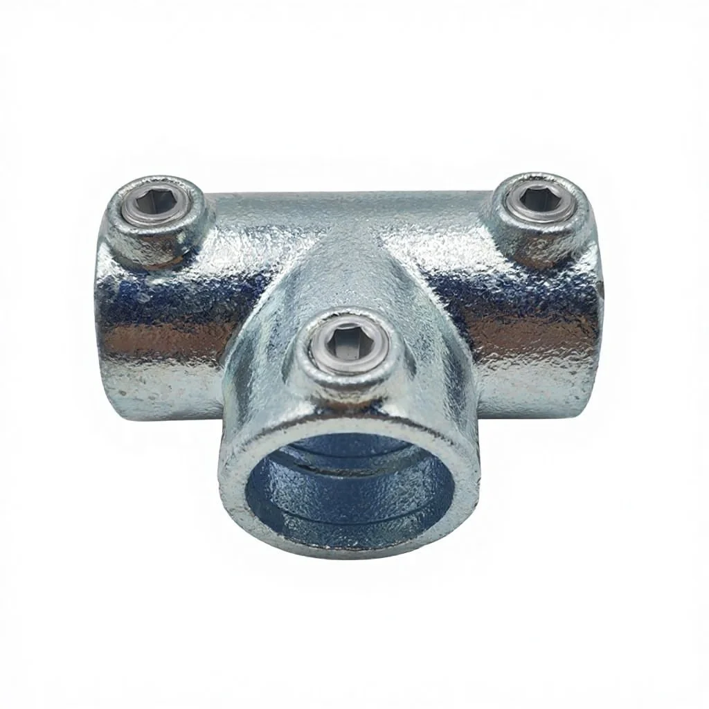 Cast Iron Key Clamp Fitting Single Connection Pipe Fitting for Indoor ...