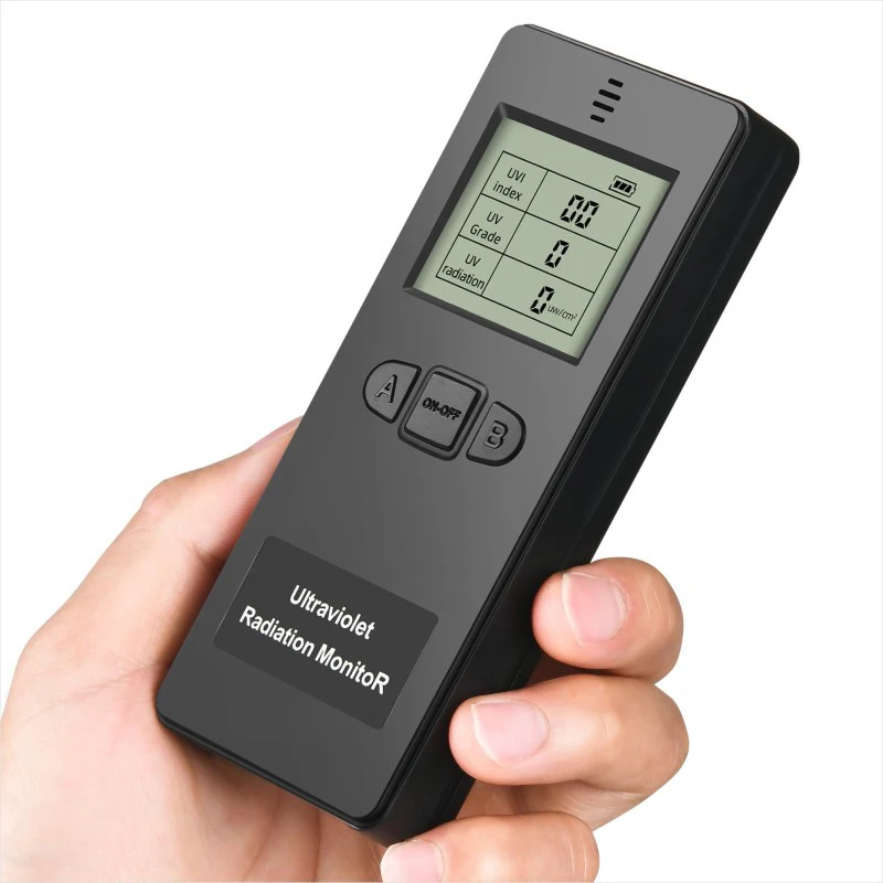 Hand-held UV Radiation Detector - Measure Sunlight & Lamplight