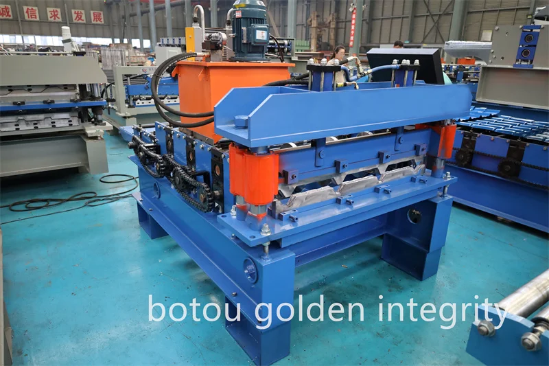 Auto Roofing Sheet Crimping Hydraulic Metal Roof Panel Curved Roofing ...