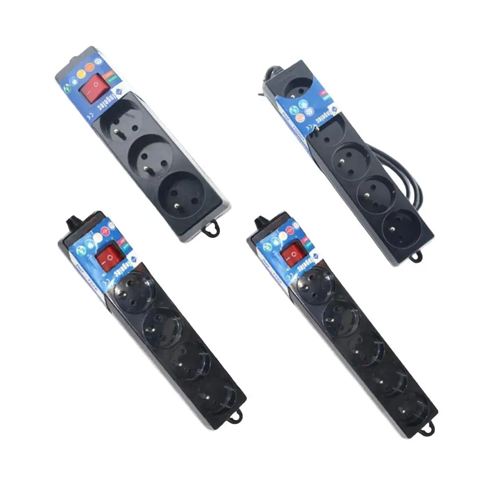 Plugs Sockets Switch Universal European Surge Glass Plugs Touch ...