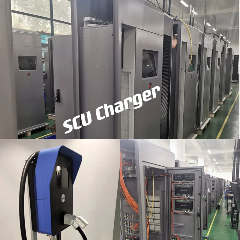 Scu Ce Certificated Ocpp Ev Dc Charger 30kw 60kw 120kw 150kw Electric Car Charging Station Iec ...