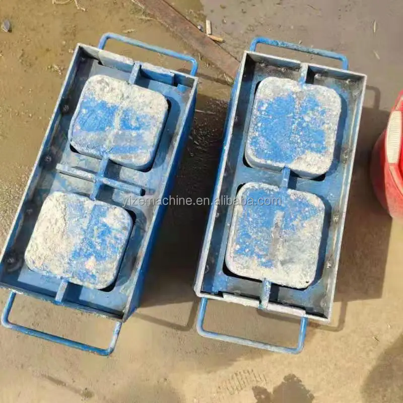 Manual Interlocking Hollow Concrete Blocks Cement Brick Mold - Buy ...