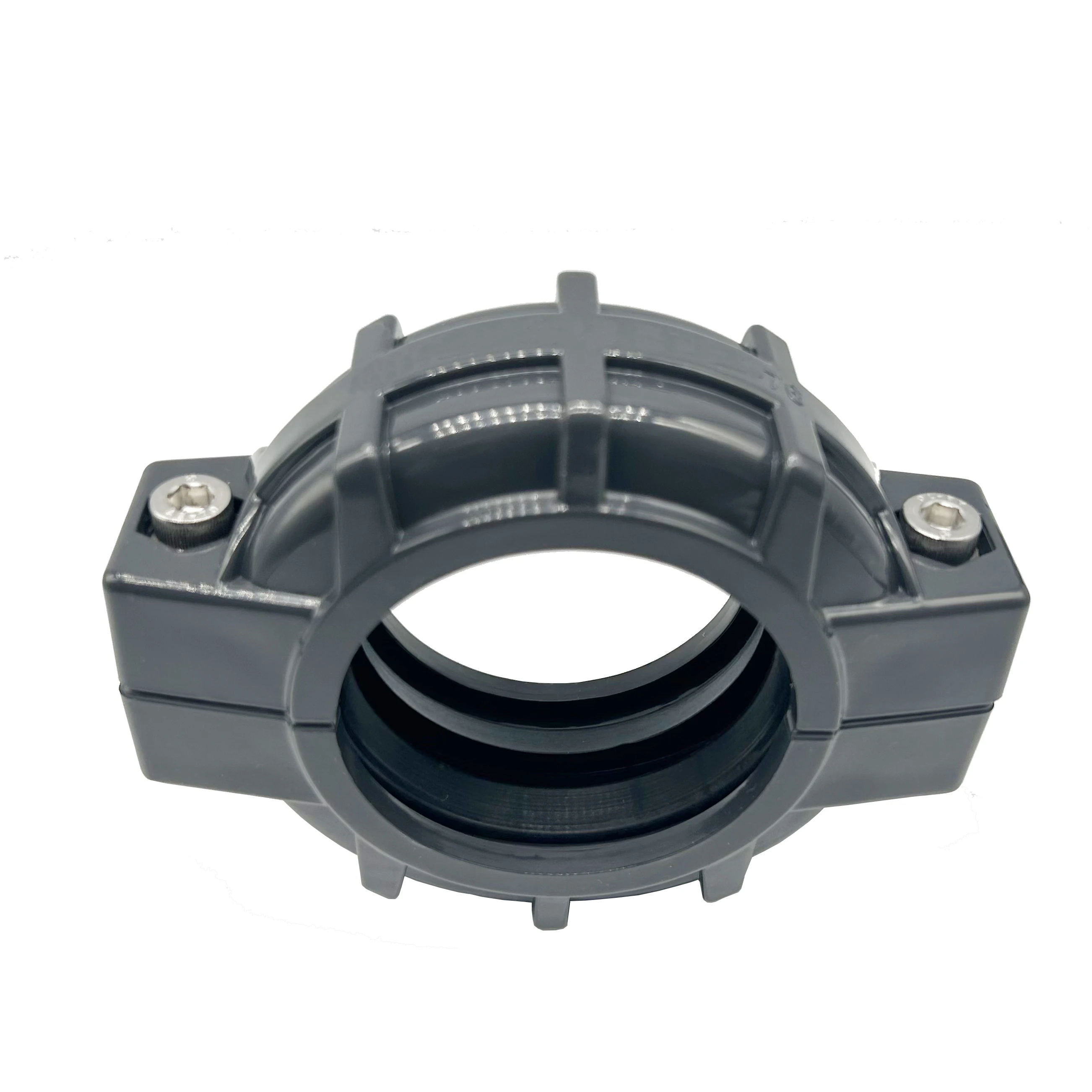 Dn100 Plastic Quick Clamp For Od 114.3mm Plastic Pipe Connecting - Buy ...