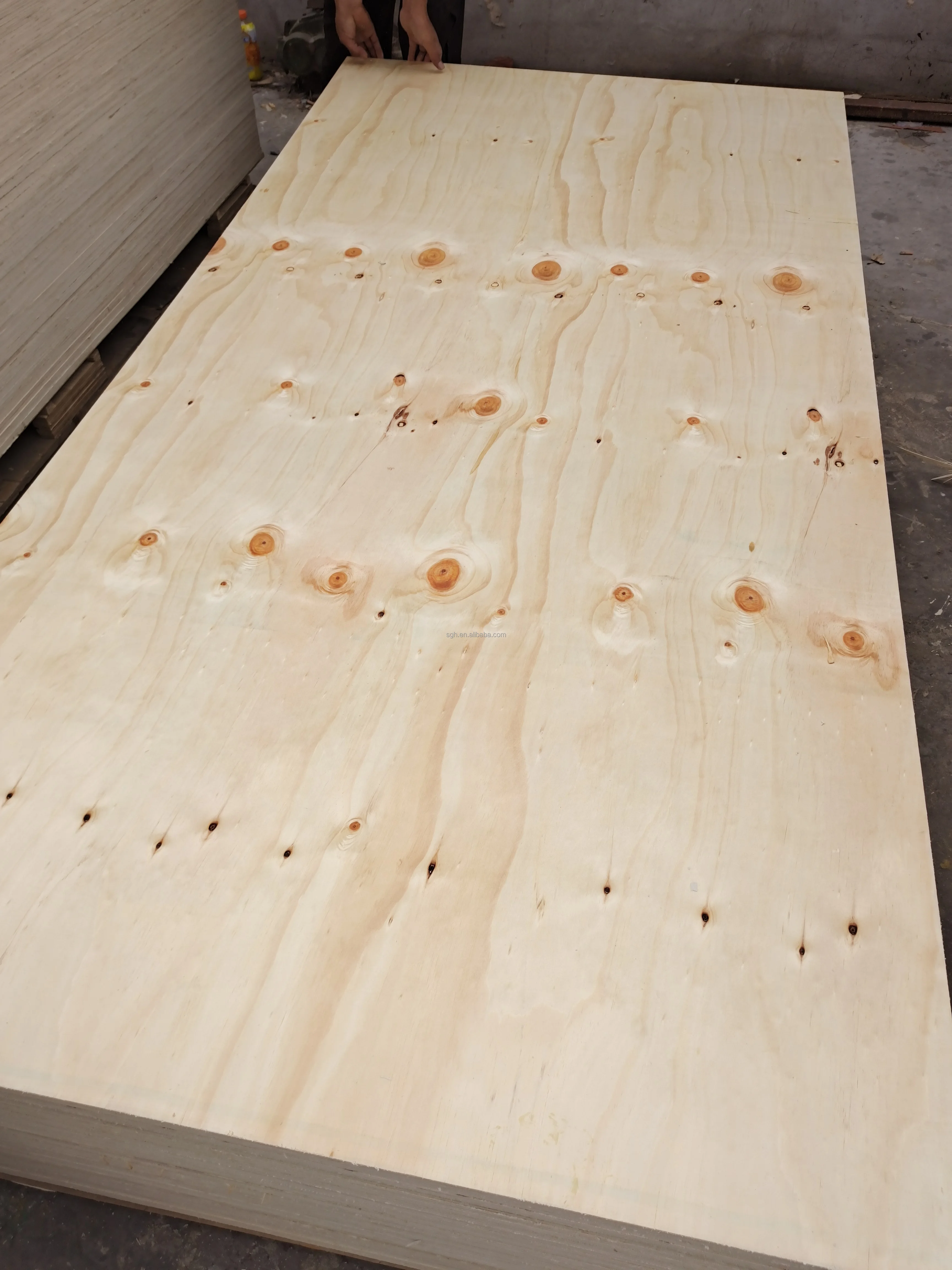 18mm HPL Laminated Pywood 4x8 Melamine Plywood Sheet E0 First-Class SGH ...