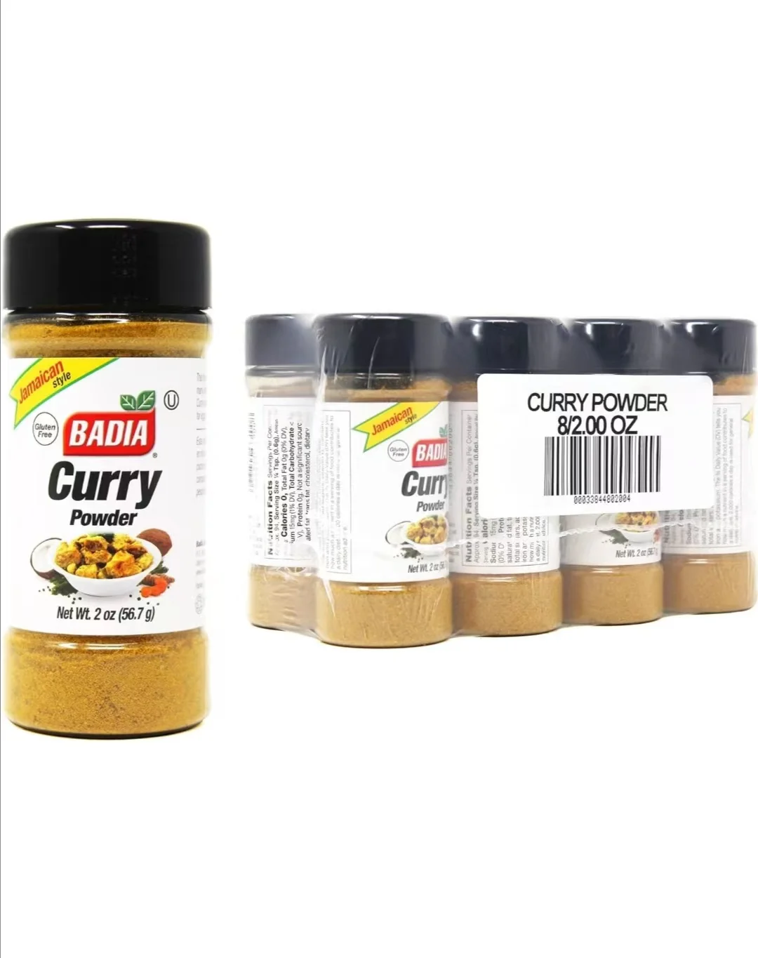 Canned Curry Powder Label Custom Condiment Label Personalized Self ...