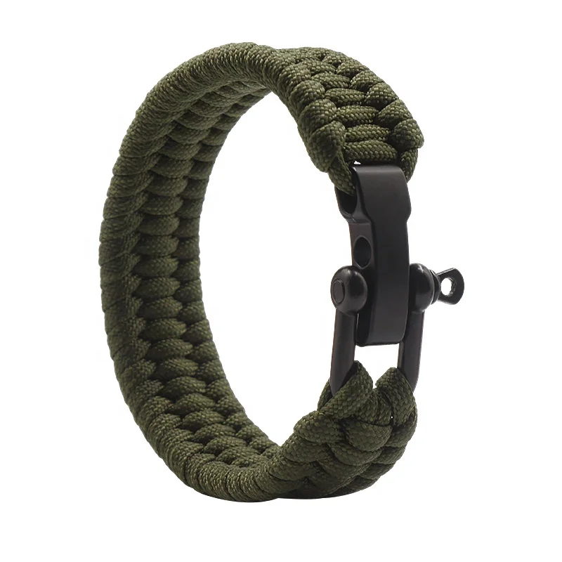 Waterproof Tactical Bracelet - Paracord Gadget for Outdoor
