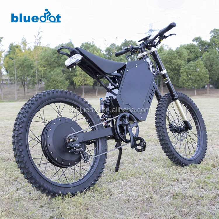 19/21inch Super Speed Stealth Bomber 72v 8000w Electric Bike With High ...