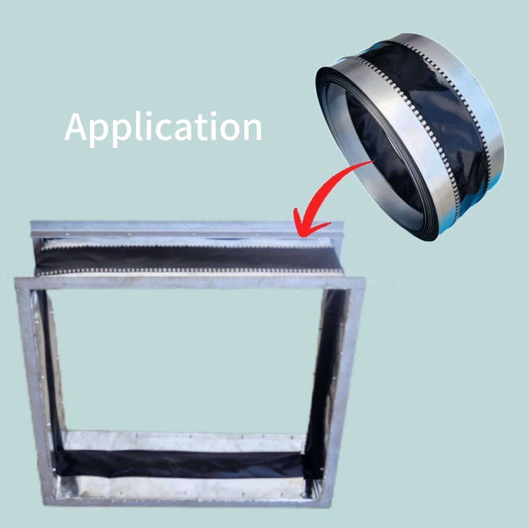 Flexible Canvas Duct Connectors For Duct Ventilation Shock Absorption ...