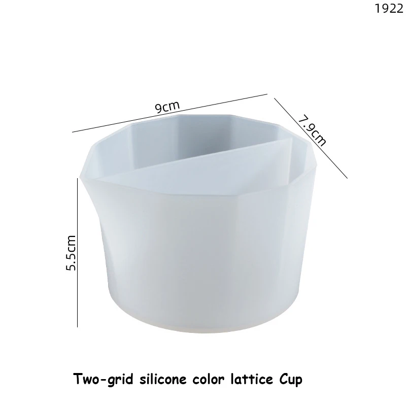 Arriart Diy Crystal Drop Silicone Resin Molds Mixing Colors Cup Moldes ...