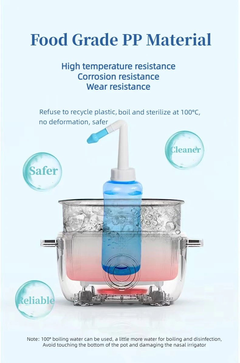 Portable Pump Device Baby Nose Sinus Rhinitis Cleaner Machine Plastic ...