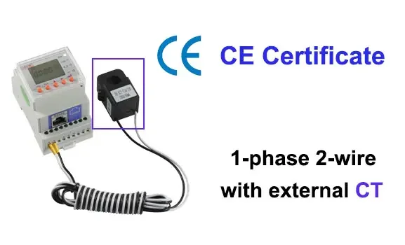 Acr10r Bidirectional Single-phase Solar Pv Energy Meter With External Ct - Buy Acrel Single ...