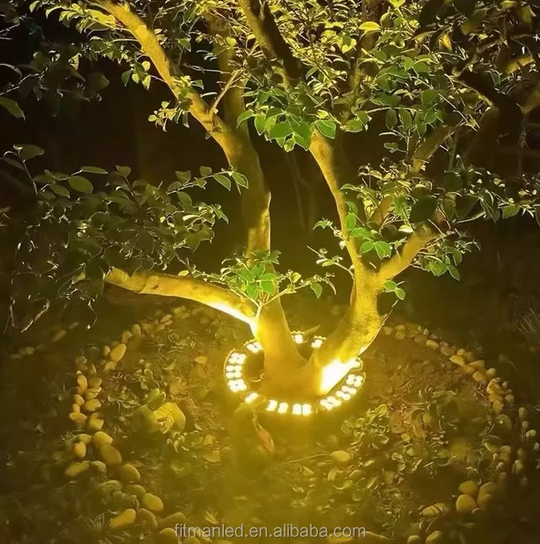 12W Outdoor Waterproof LED Garden Lamp for Villa Courtyard & Tree Hug ...
