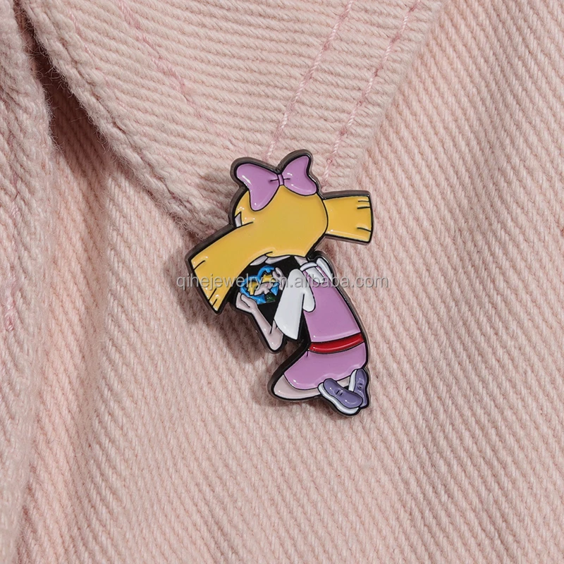 Anime Girls Enamel Pins Cartoon Tv Show Cartoon Character Brooches ...
