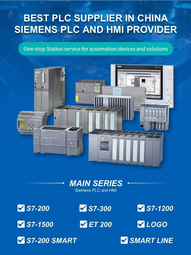 Simatic High Quality Plc Programming Controller S7-1200-6es7954-8ll03 ...
