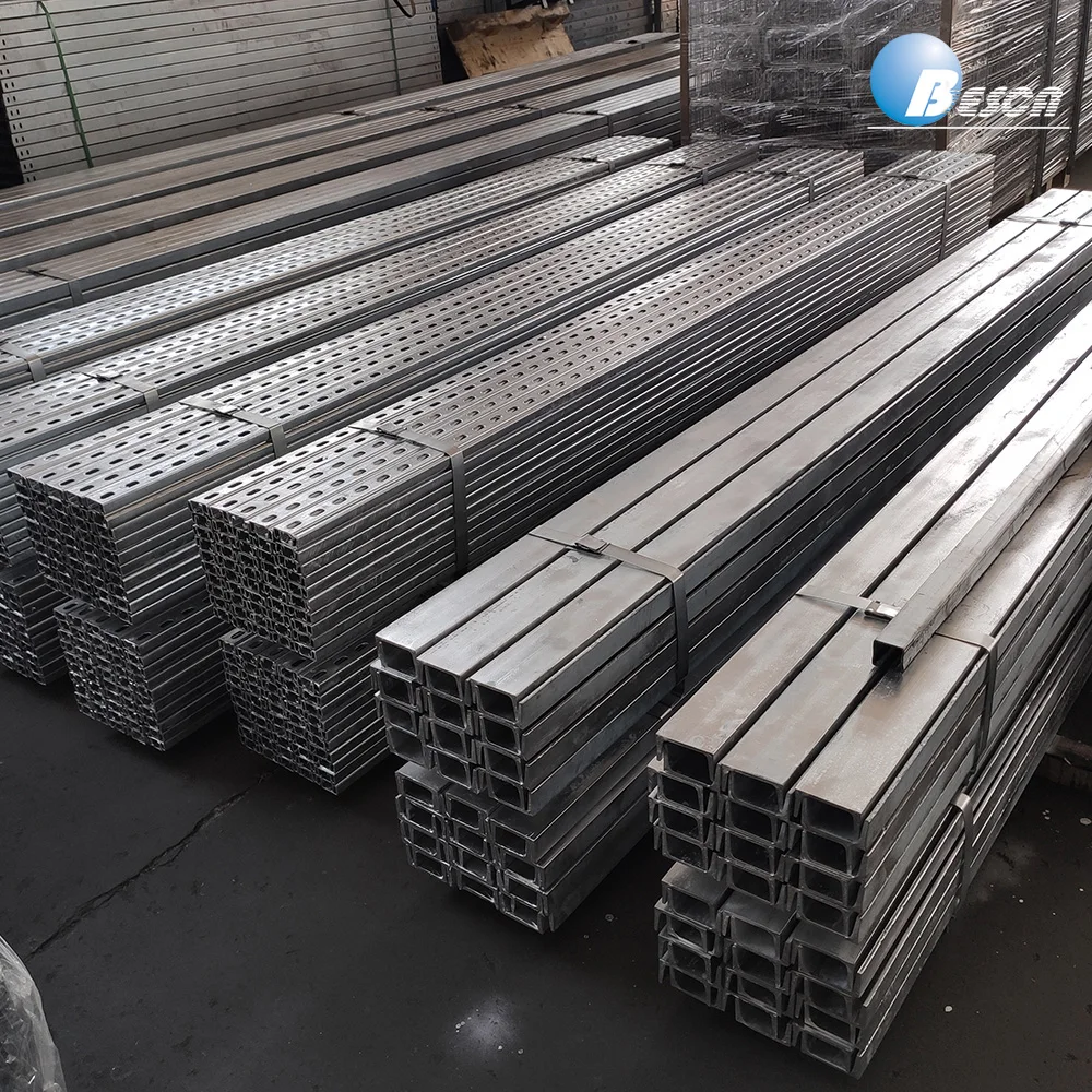 Unistrut Tipe Slotted Steel Strut Saluran C Channel P1000 - Buy ...
