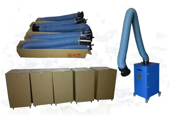 Mobile Welding Smoke Eater /dust Extraction Machine /smoke Filter For ...