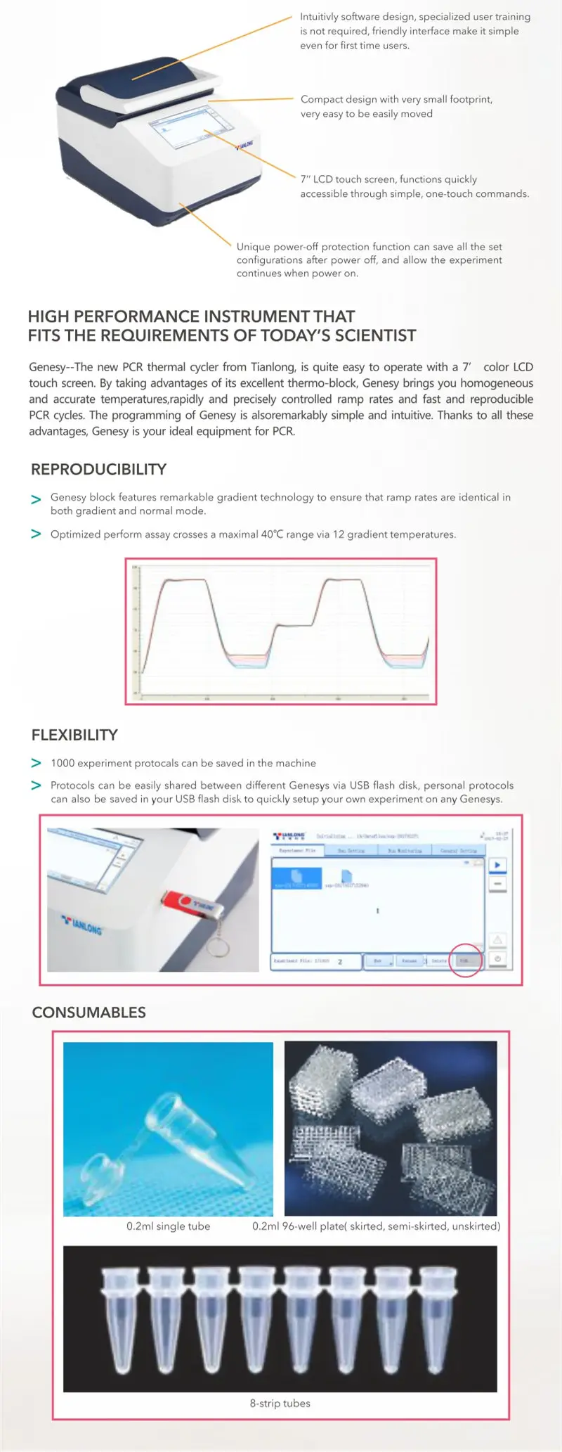 Genesy 96T PCR System - Efficient DNA Amplification