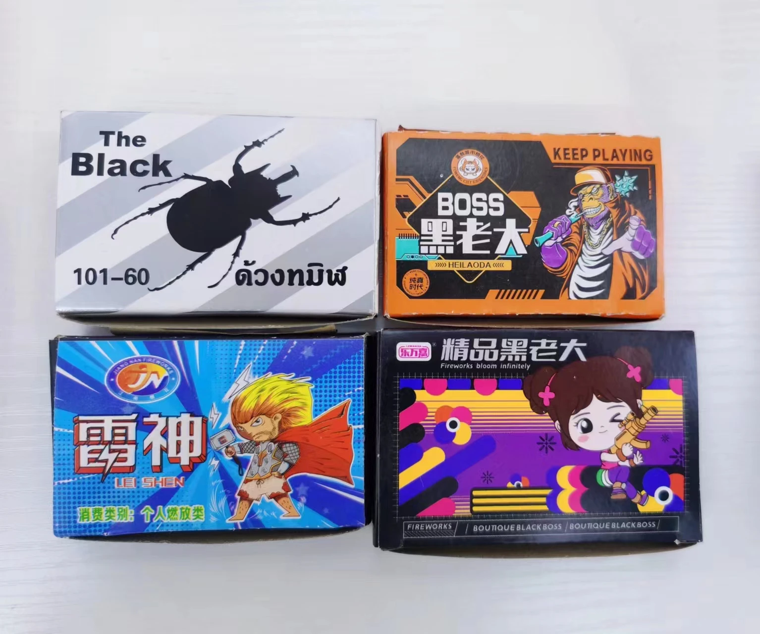 K0201 Black Spider Safe Match Firecracker Hot Sale Baby Fireworks - Buy ...