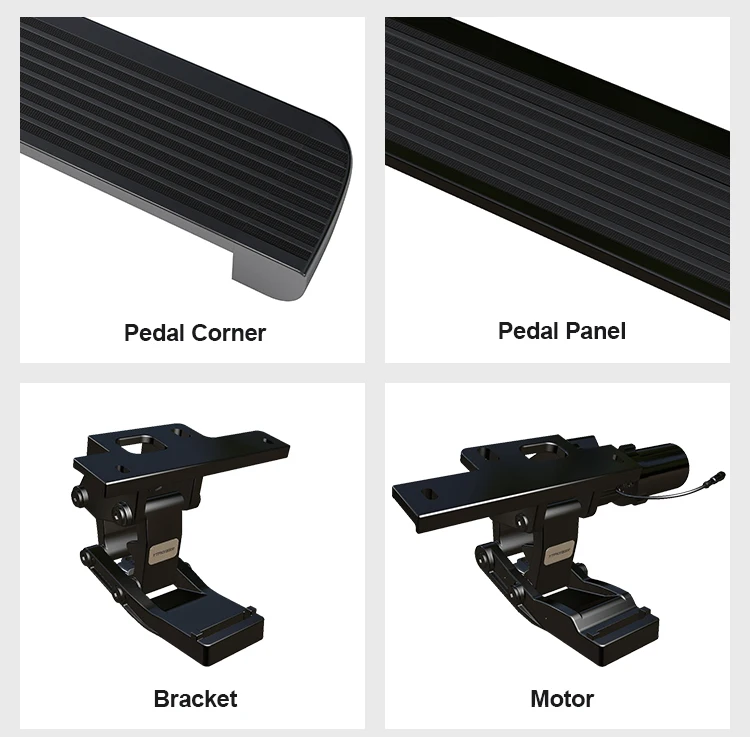 YTPIONEER Auto Body Systems Running Boards Electric Foot Side Step for ...