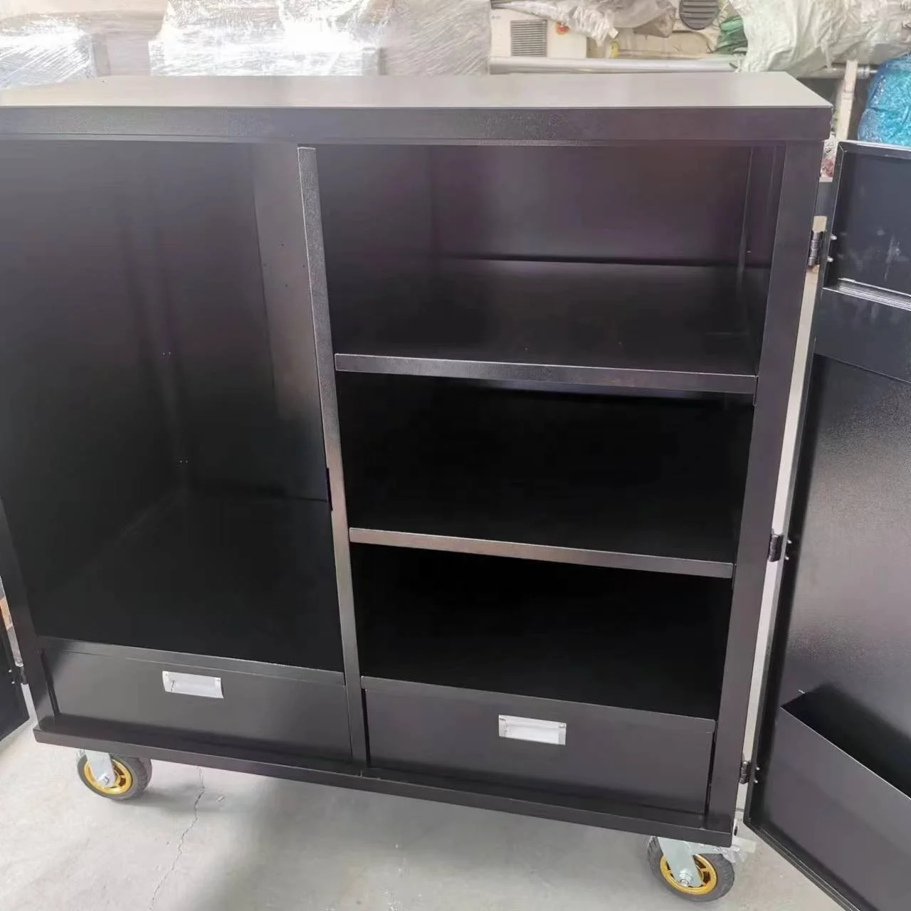 Steel Horse Cabinet Saddle Box Tack Locker Saddle Locker