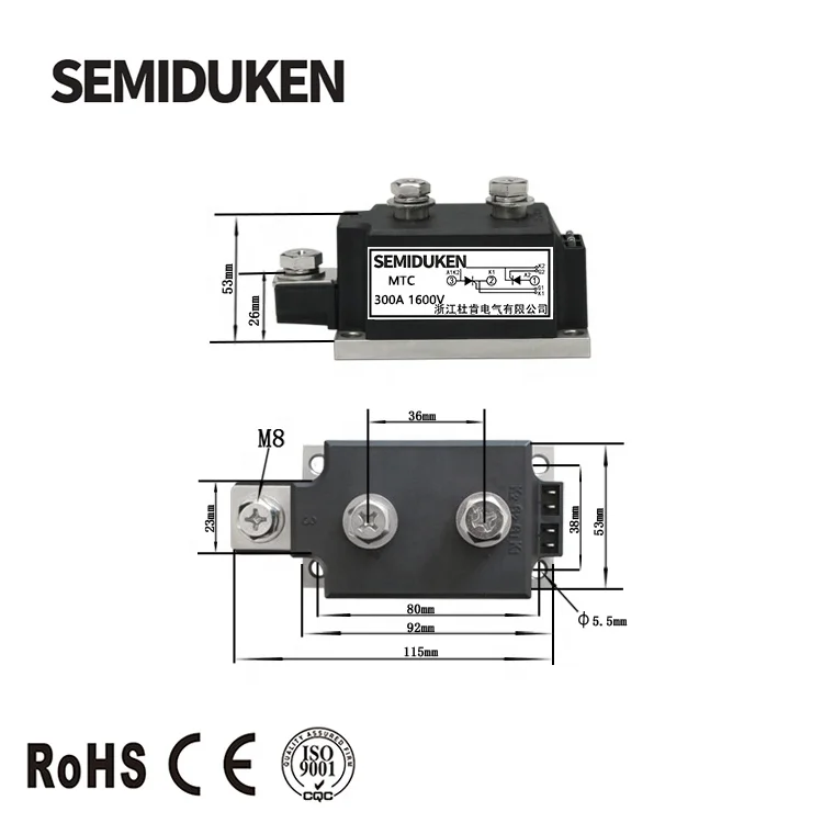 Scr Module Dual Module Mtc300a For Ac And Dc Motor Control - Buy Scr ...
