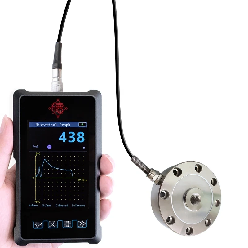 Rechargeable Handheld Dynamometer Digital Force Gauge with Load Cell ...