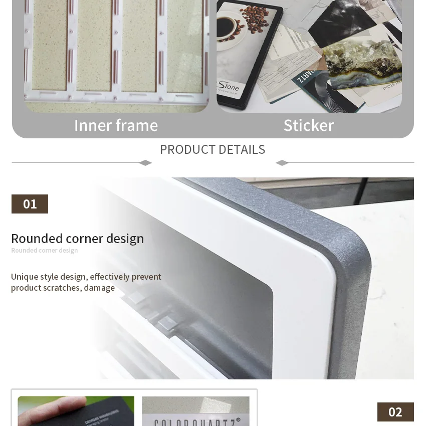 Factory Plastic Ceramic Cardboard Samples Catalogue Tile Specimen ...