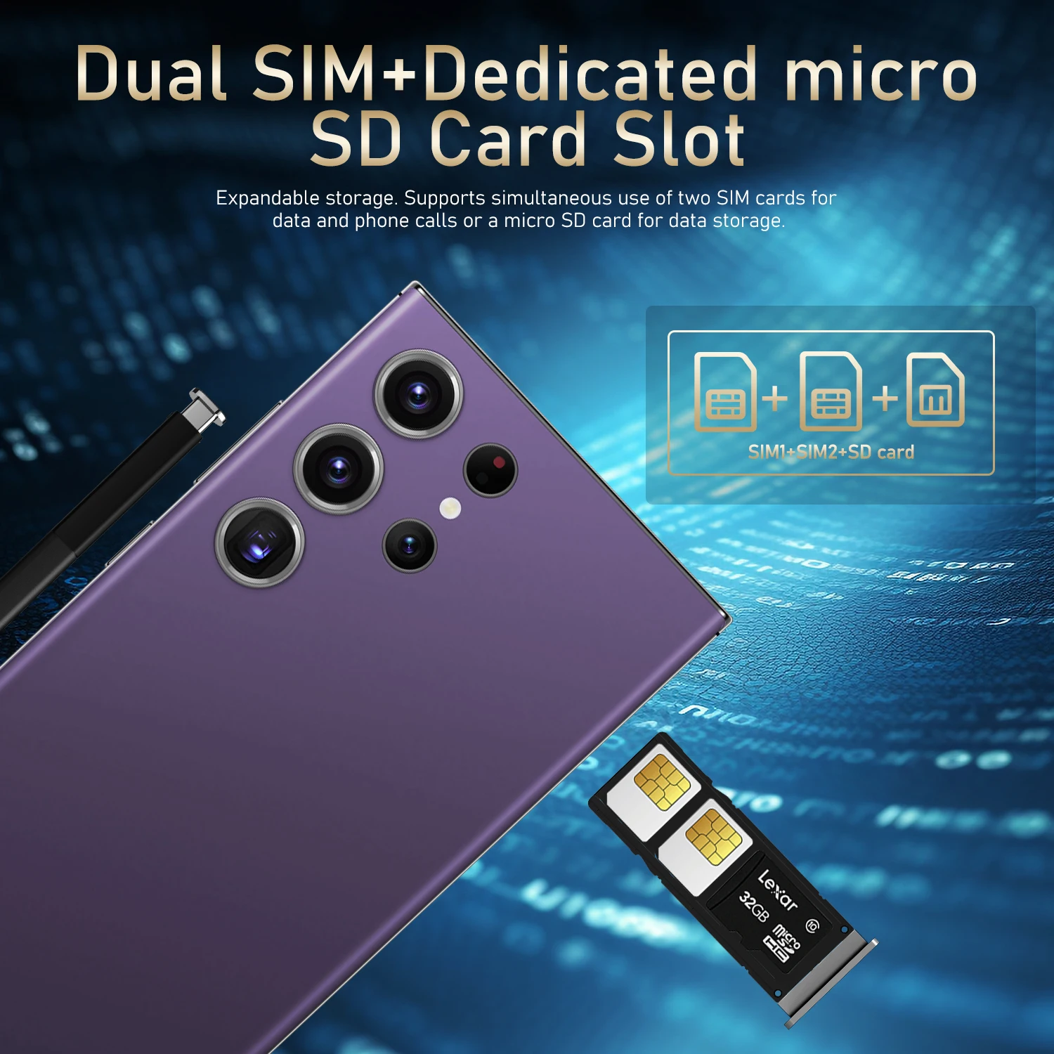 ZHONGTIAN S24 Ultra - 5G Dual SIM Smartphone with 1TB Storage