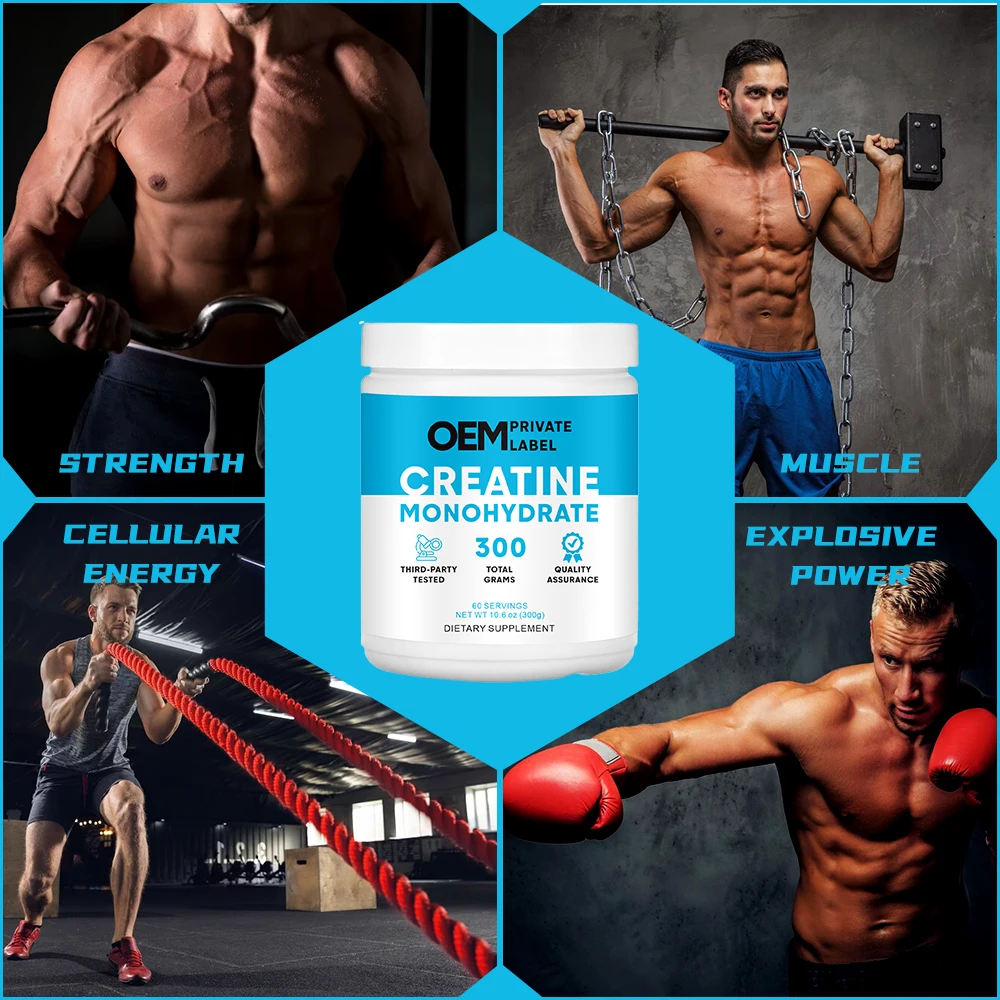 Julong Oem Private Label Creatine Hcl Energy Booster Gummies Creatine ...
