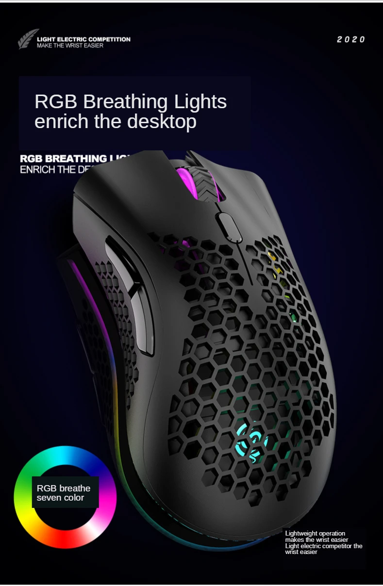 New Fashion Gaming Computer USB White Mouse OEM Custom Logo ...