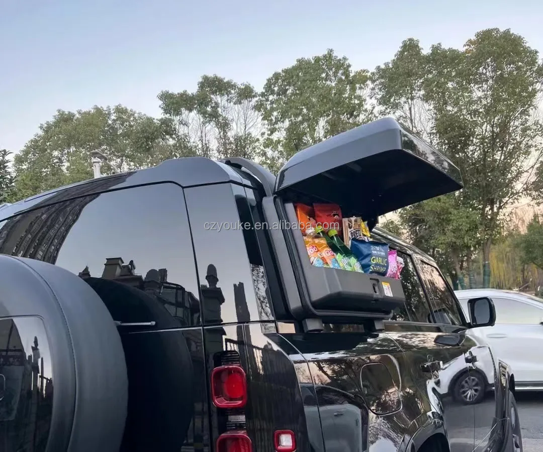 High Quality Santorini Full Black Side Tool Box Car Storage Box For ...