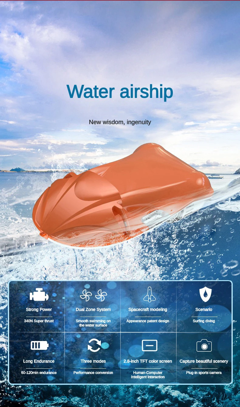 High Power Electric Water Jet - Ultimate Underwater Thrust