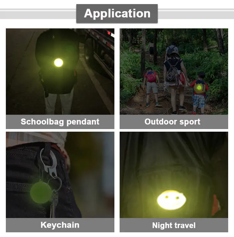 Reflector Keychain Custom Design Bag Tag Oem Custom Safety Vest Shape ...