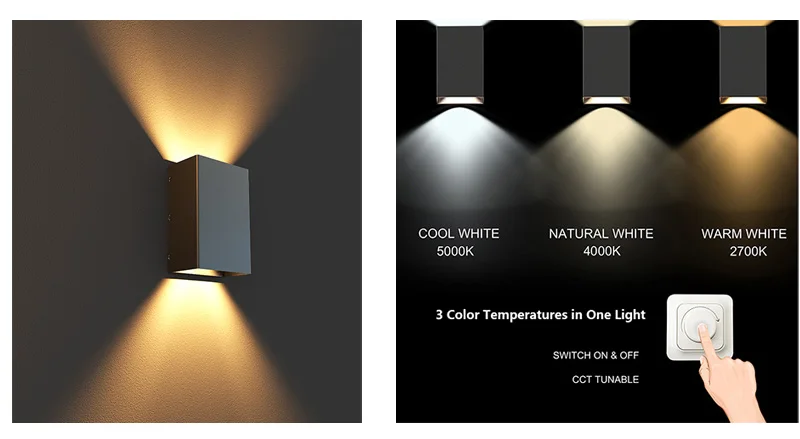 Triangular Pyramid Led Outdoor Indoor Wall Lamp Using At Home,Office ...