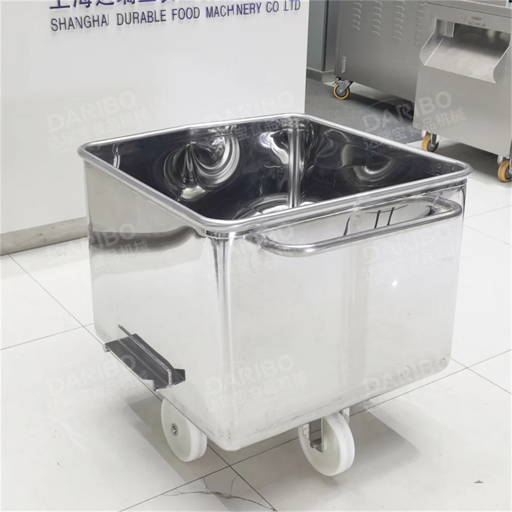 Sus 304 200l Trolley For Transport Suasage Chicken Beef Pork Meat Fish ...