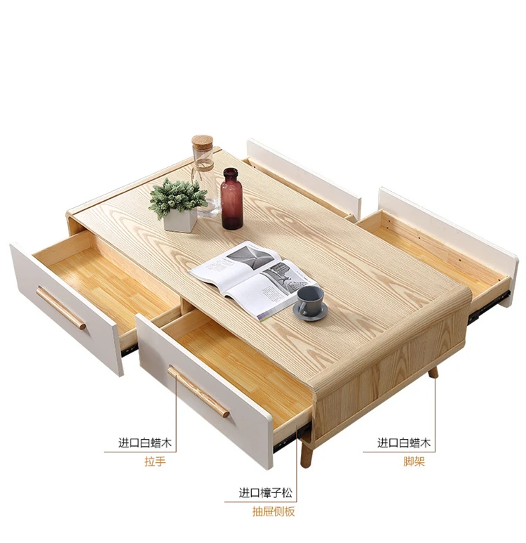 Tv Stands And Coffee Table For Living Room Funiture With Large Storage ...