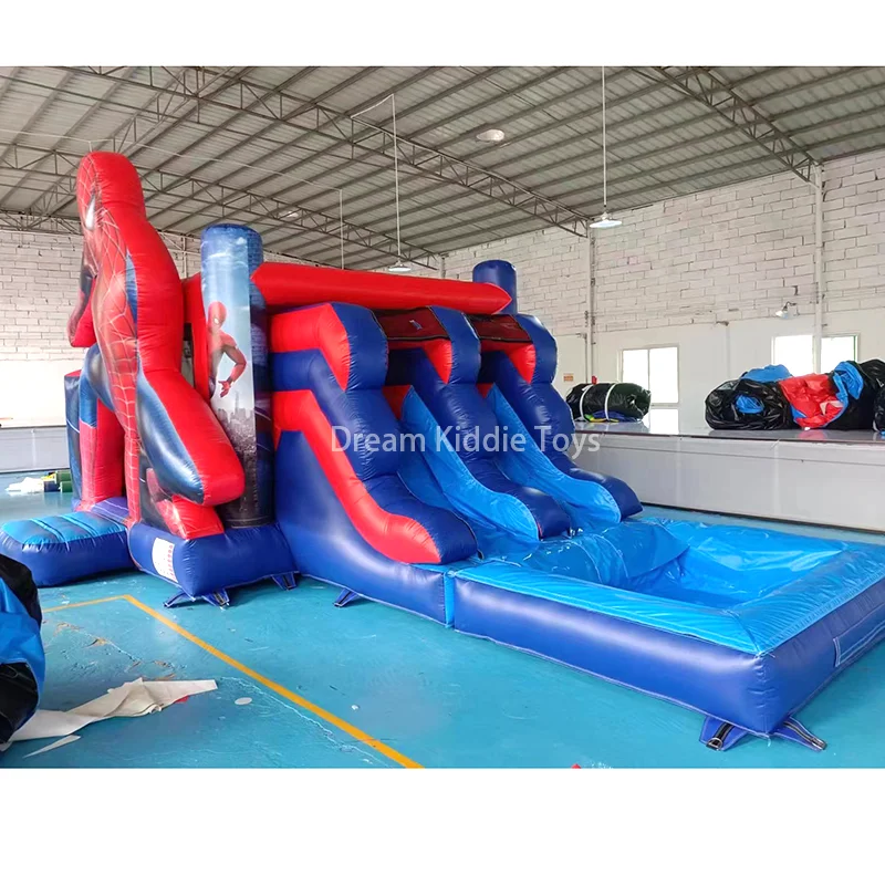 Spider Man Bouncy Castle Spider-man Kids Party Rental Games Inflatable ...