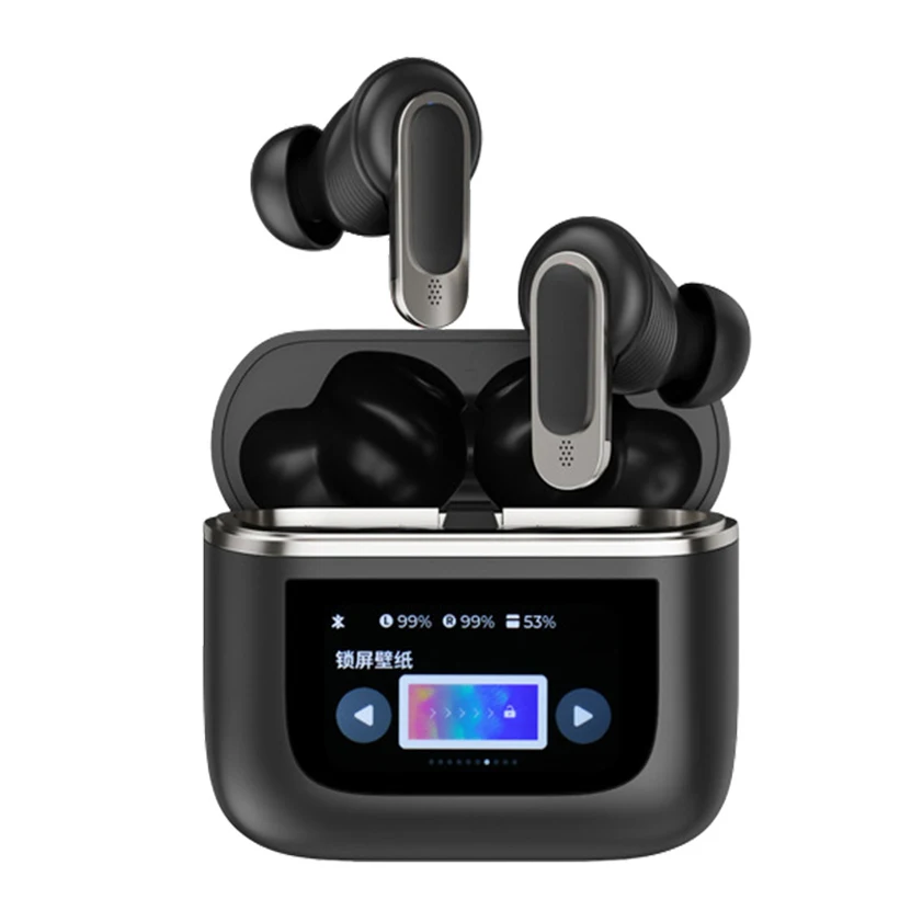 New Design ANC+ENC TWS V8 Active Noise Cancelling Wireless Earbuds ED ...