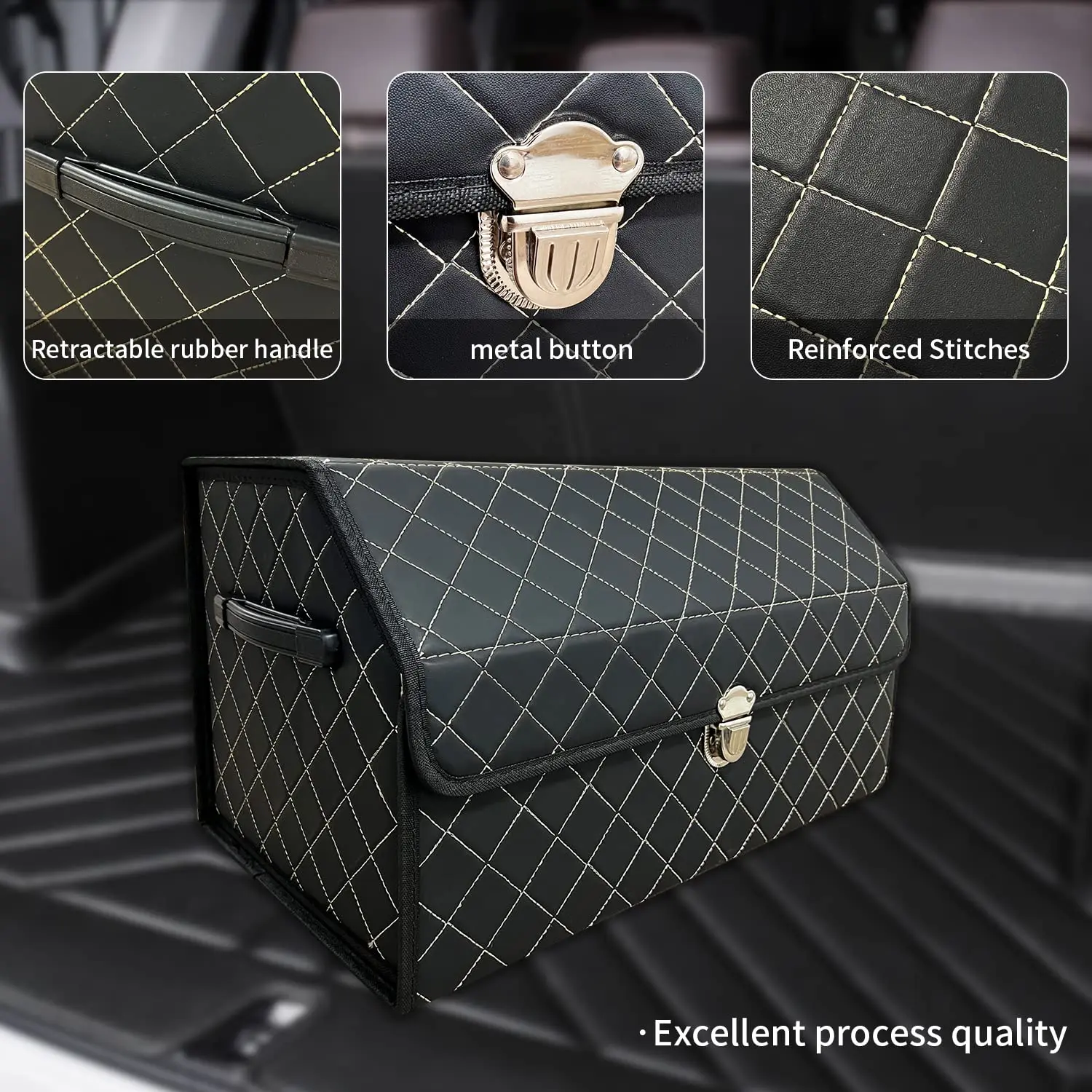 Factory Custom Car Trunk Organizer,Car Storage Organizer,Suv Trunk ...