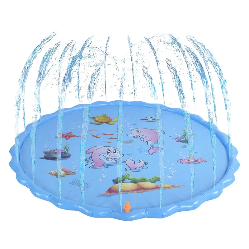 Sunshine 51 Inch Splash Pad for Kids Toddlers Water Sprinkler Pad ...