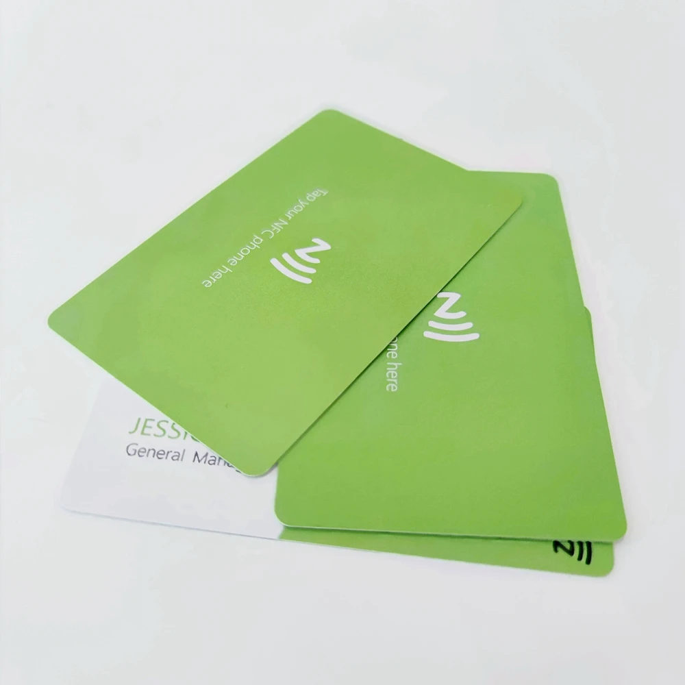 Custom Smart Business Visiting Card with NFC and QR Code