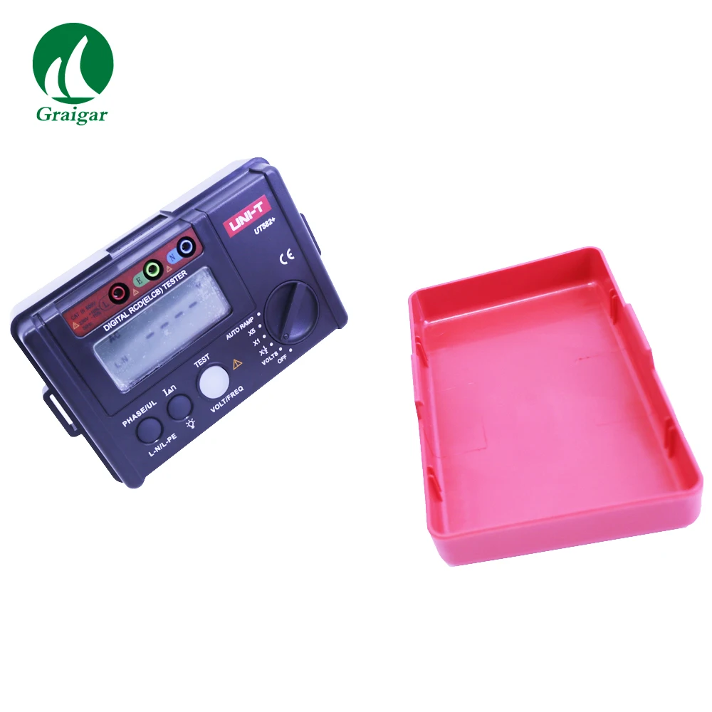 Ut582+ Digital Rcd (elcb) Tester Rcd Meter Voltage Measurement Range ...