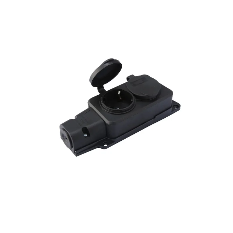 Hot Sale 16A 250V Germany Russia European 2 Way Industrial Socket Ip44 ...