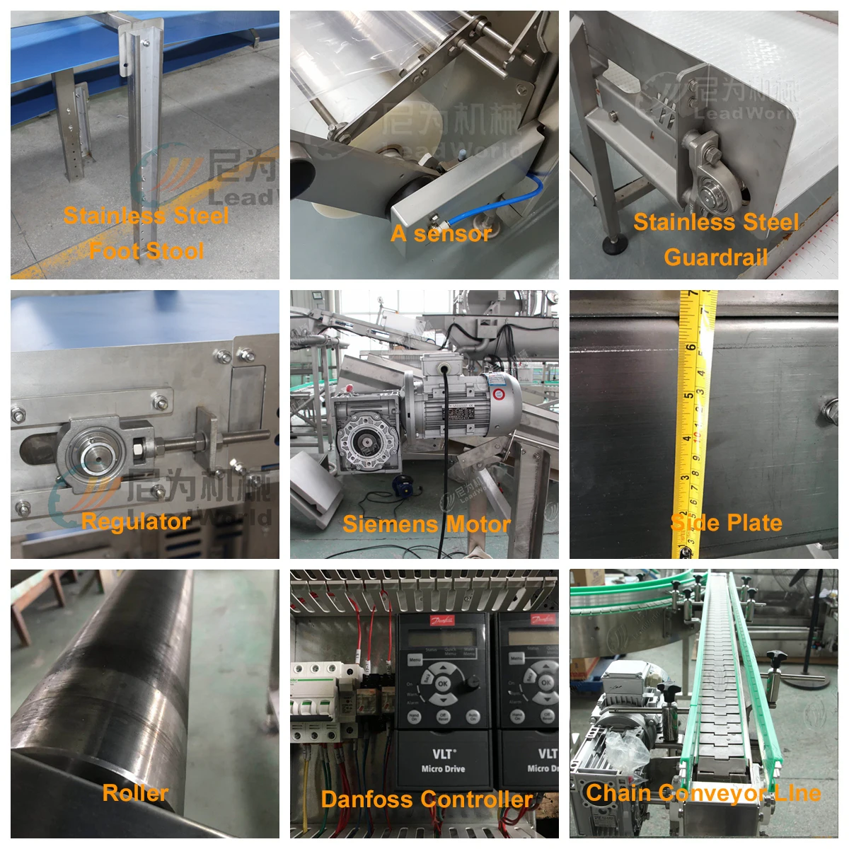 Leadworld Flat Modular Belt - Efficient Conveyor Solutions