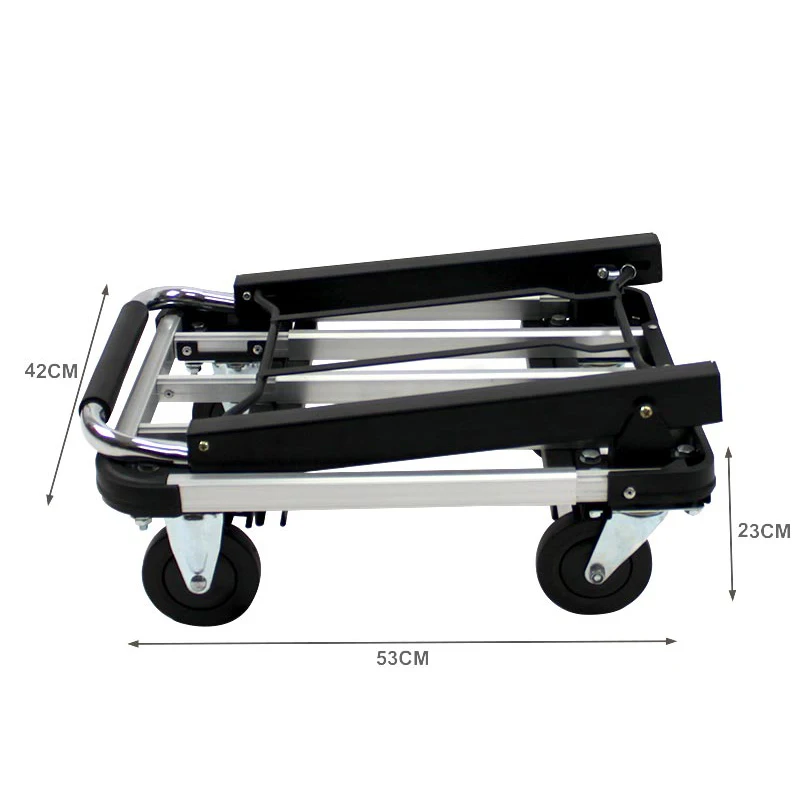 Factory Supply Load Heavy Carts Platform Trolley Folding Truck For ...