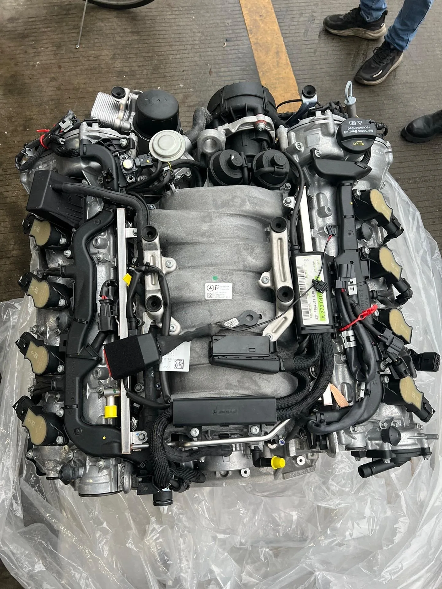 Genuine Quality Mercedes-benz M273 Engine Control Unit V8mercedes Benz Vito Engine - Buy Engine ...