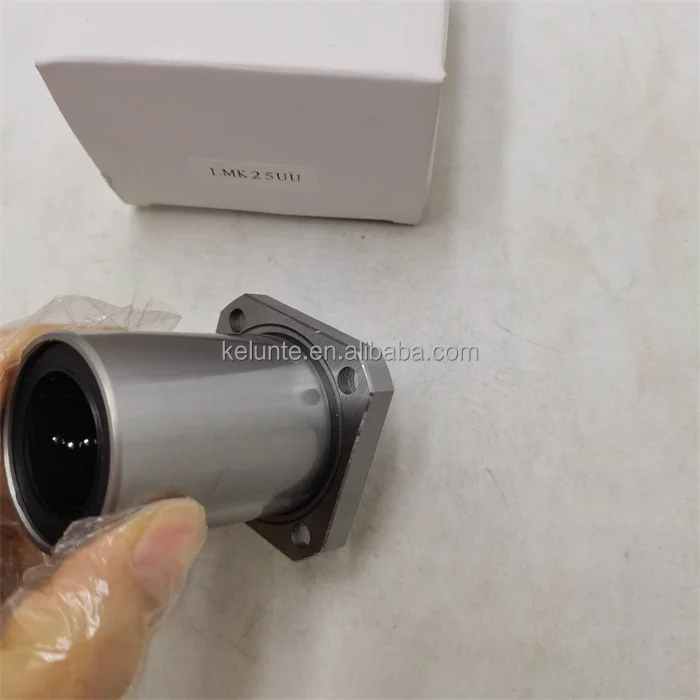 25x40x59mm Precision Flange Linear Motion Ball Bearing Lmk25uu Bearing ...
