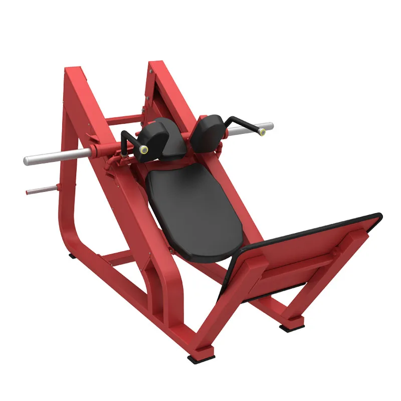 Fitness Lateral Leg Press Hack Squat Commercial 45 Degree Machine Plate ...