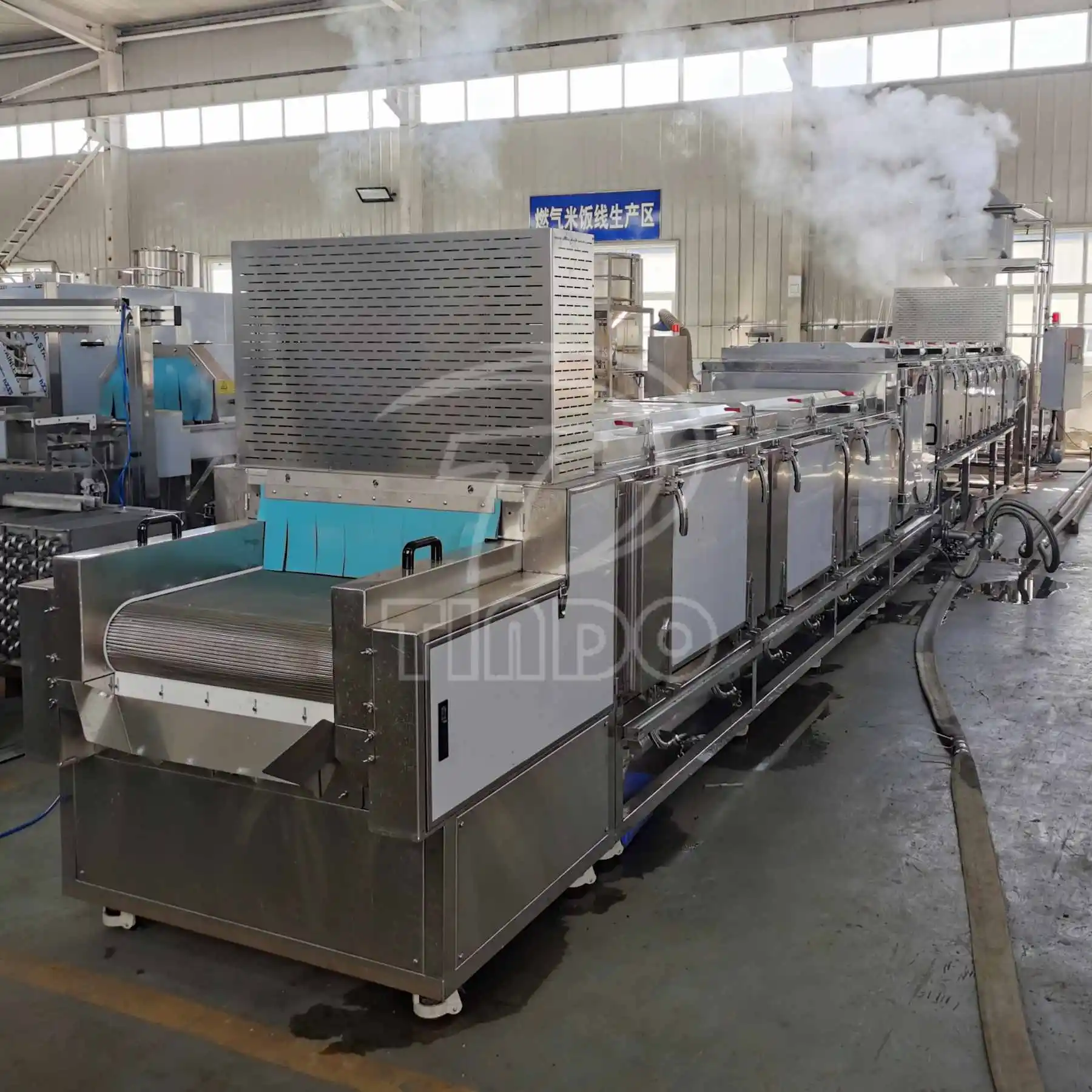 Alibaba.com: 300-600kg/h Automatic Steamed Rice Production Line ...